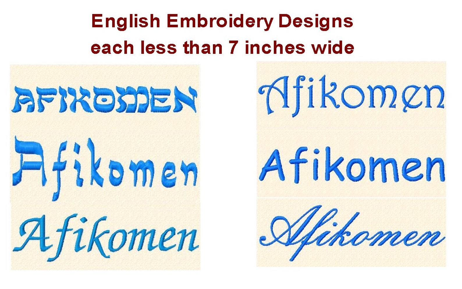 Afikomen Bag Pattern and Tutorial With Embroidery Designs- Make Your ...
