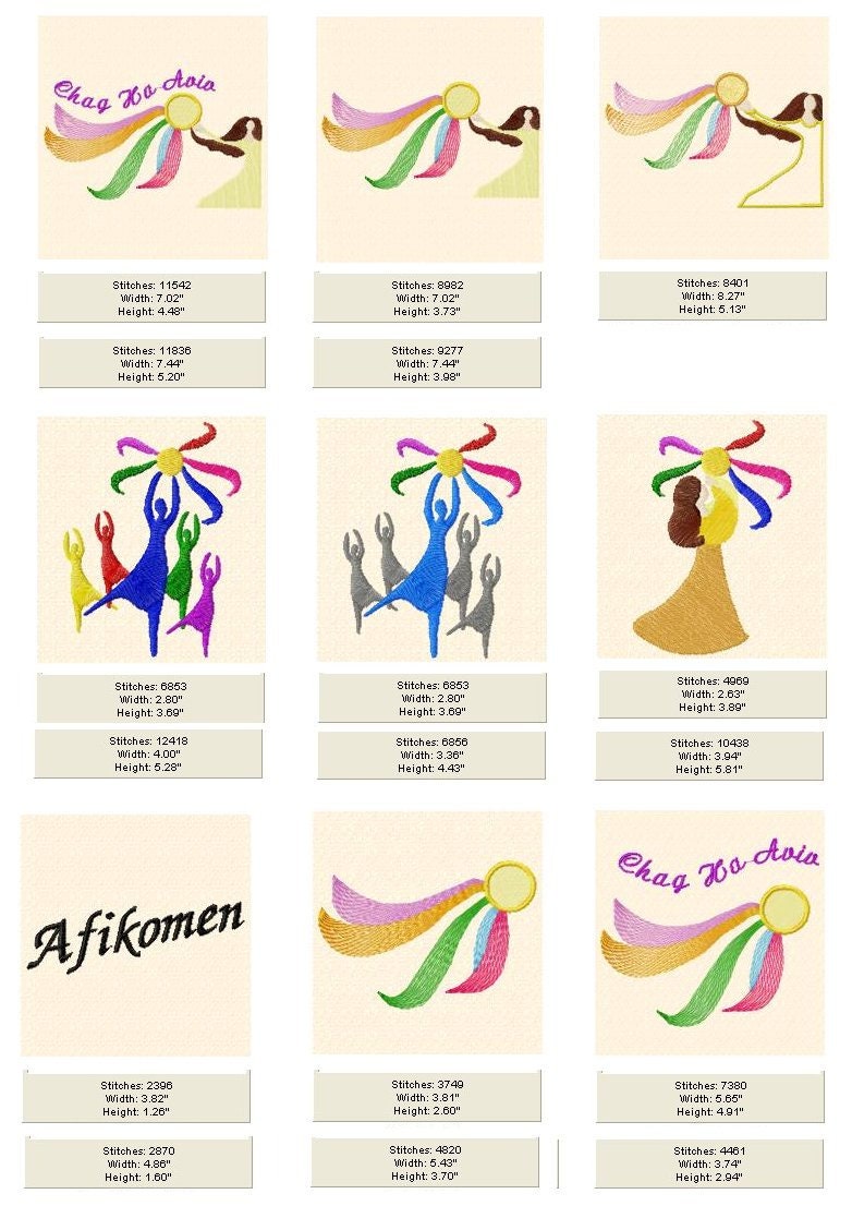 Biblical Miriam Dancing With Her Timbrel - Machine Embroidery Designs ...