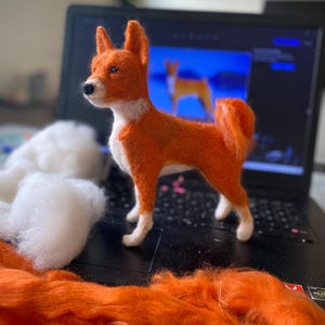I Will Make a Copy of Any Breed of Dog/cat. Basenji Dog Sculpture - Etsy