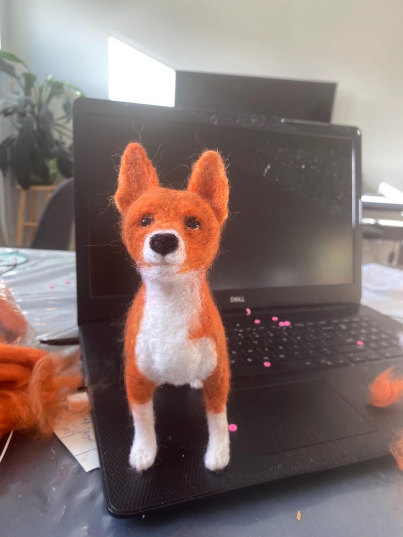 Basenji Dog Sculpture - Etsy