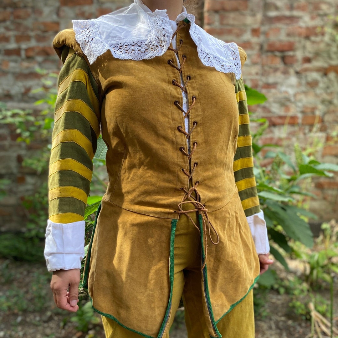 Adler & Binge Vintage Renaissance Men Costume Tudor Medieval Festival ...