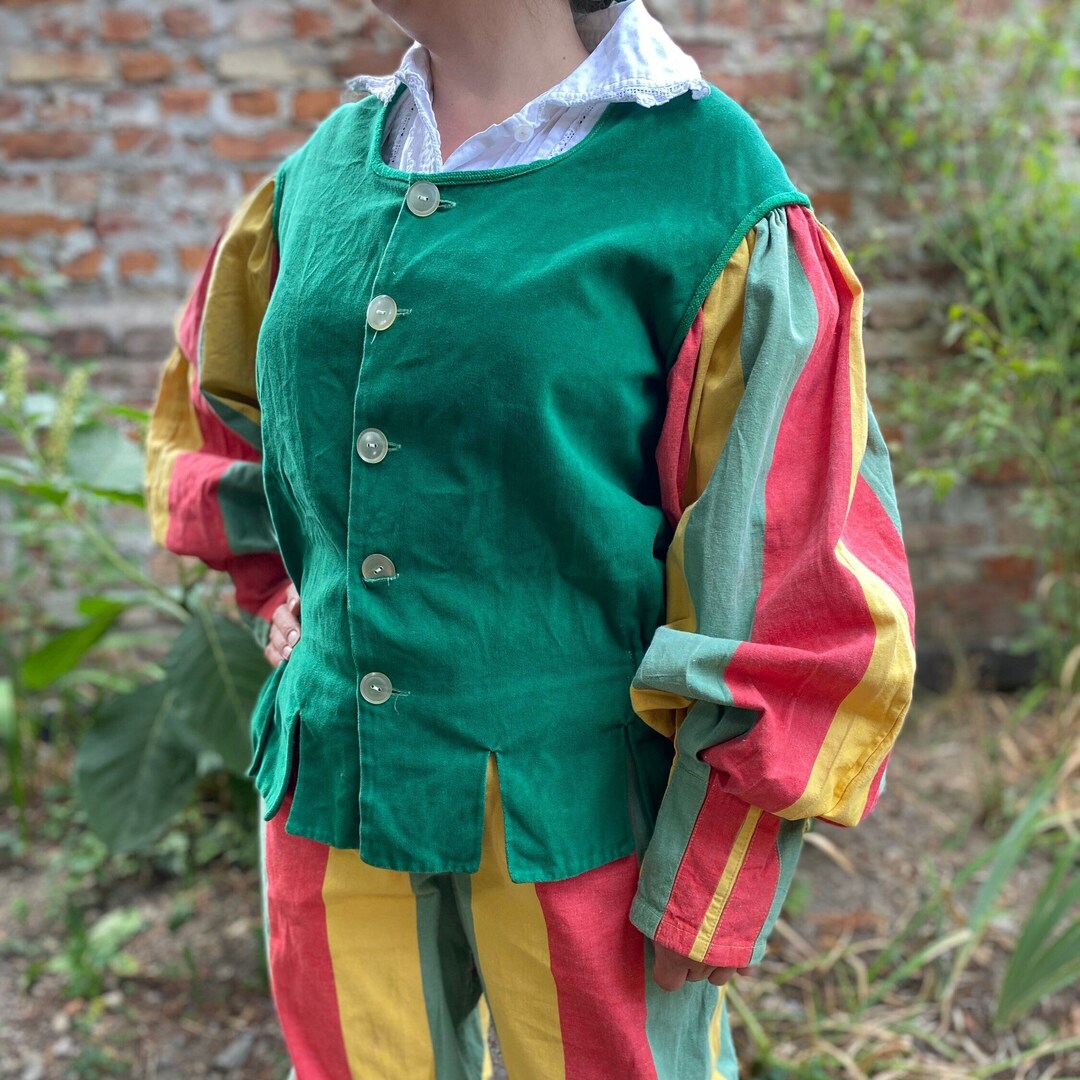 Adler & Binge Vintage Renaissance Men Costume Tudor Medieval Festival ...