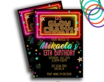 Doll Birthday Party Invitation Printables - Etsy