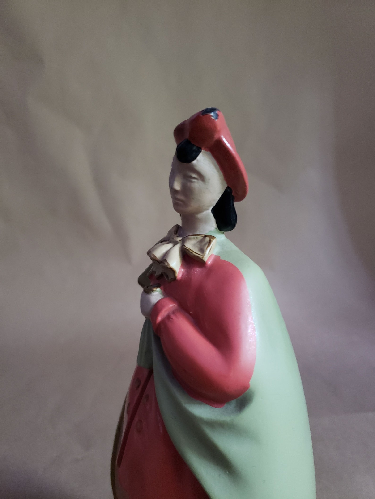 Vintage KUPUR Chalkware Statue Figurine 11 inch | Etsy