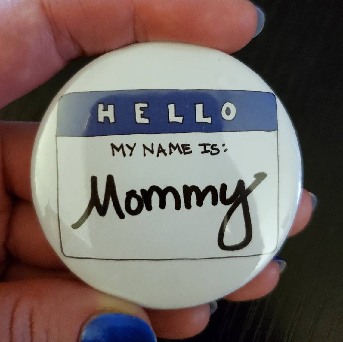 MDLB/G Mommy Pinback Button | Etsy