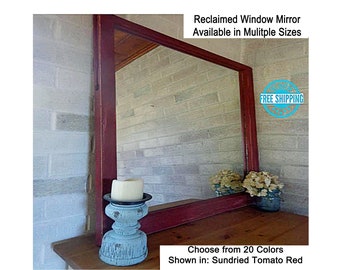 Window pane mirror | Etsy