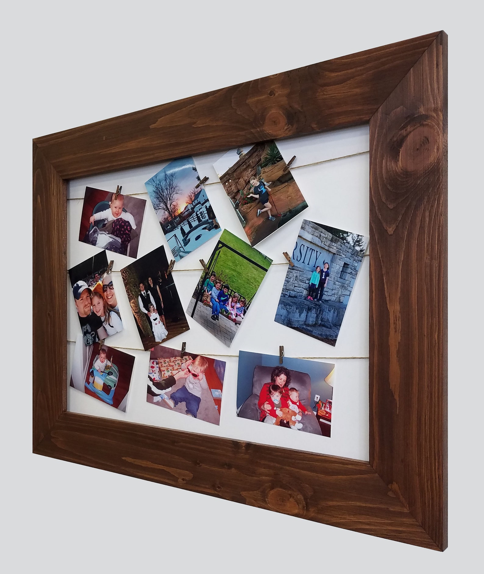 Woodland Picture Frame Collage Wood Picture Frame Collage - Etsy