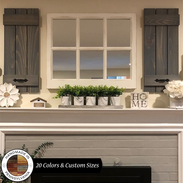 Shutter Wall Decor - Etsy