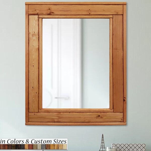 Pine Mirror - Etsy