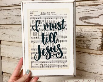 I'll Fly Away Hymn Wall Art Sheet Music Bereavement | Etsy