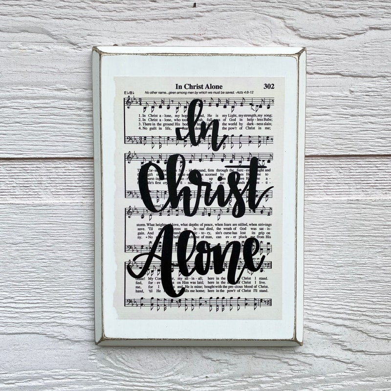 In Christ Alone - Etsy