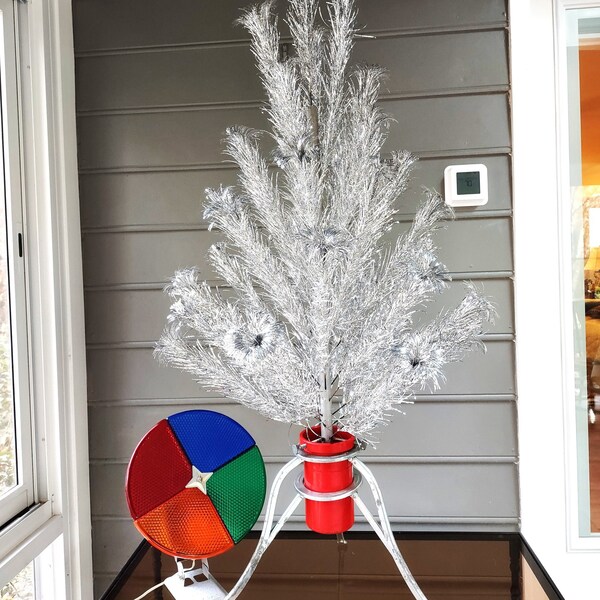 Aluminum Christmas Tree Color Wheel - Etsy