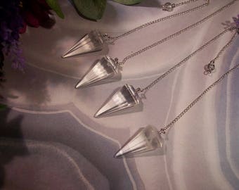 Crystal pendulum | Etsy