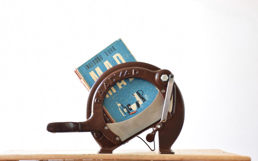 Original RAADVAD Denmark Bread Slicer Brown Model 294 Danish Mid ...