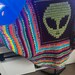 Crocheted Alien Cardigan - Etsy