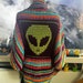 Crocheted Alien Cardigan - Etsy