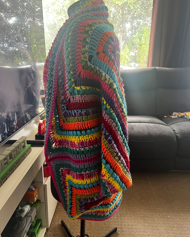 Crocheted Alien Cardigan - Etsy