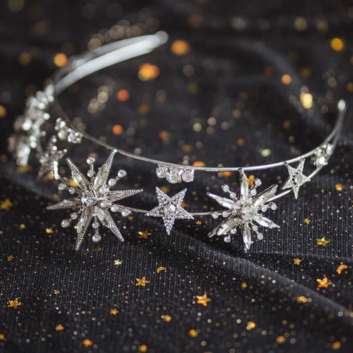 Star Headband Wedding Hairpiece Constellation Hair Jewelry Wedding ...