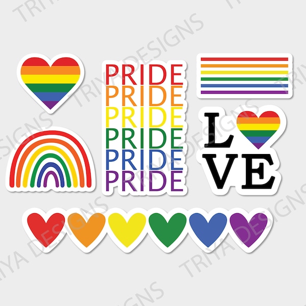 Pride Stickers - Etsy
