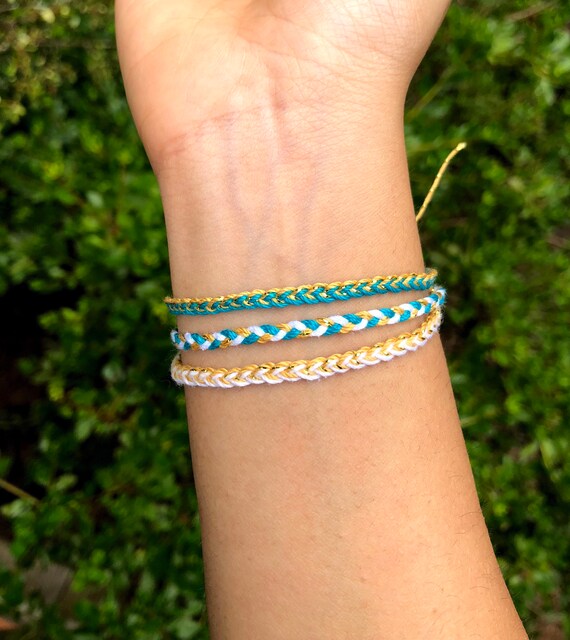 Braided String Bracelets