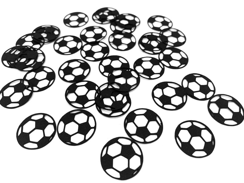 Soccer Ball Confetti | Soccer Love, Soccer Party, Sports Gift, Soccer ...