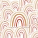 Boho Rainbow Sticker | Hand Drawn Boho Rainbow Sticker for Laptop ...