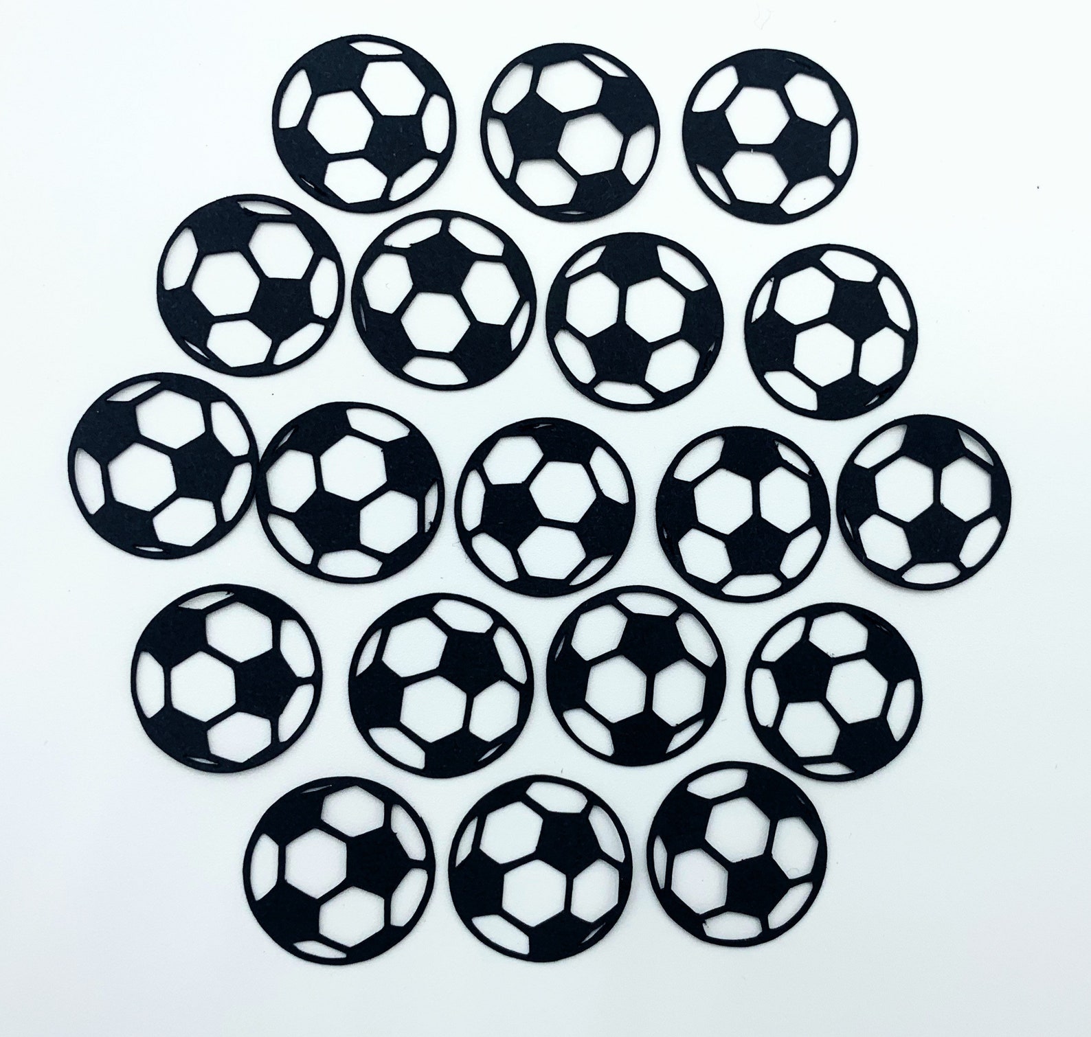 Soccer Ball Confetti Soccer Love Soccer Party Sports Gift - Etsy