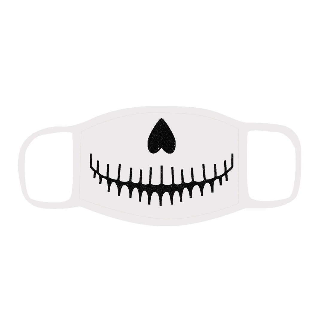 Skeleton Face Mask IRON Ons Face Mask NOT Included Heat Transfer Vinyl ...