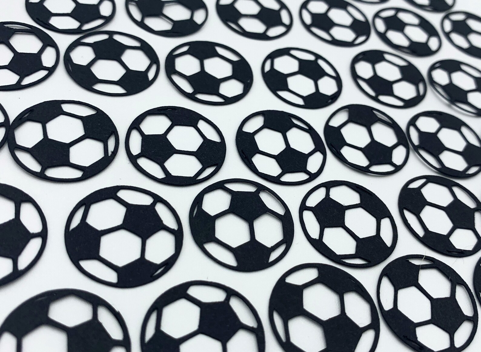 Soccer Ball Confetti | Soccer Love, Soccer Party, Sports Gift, Soccer ...