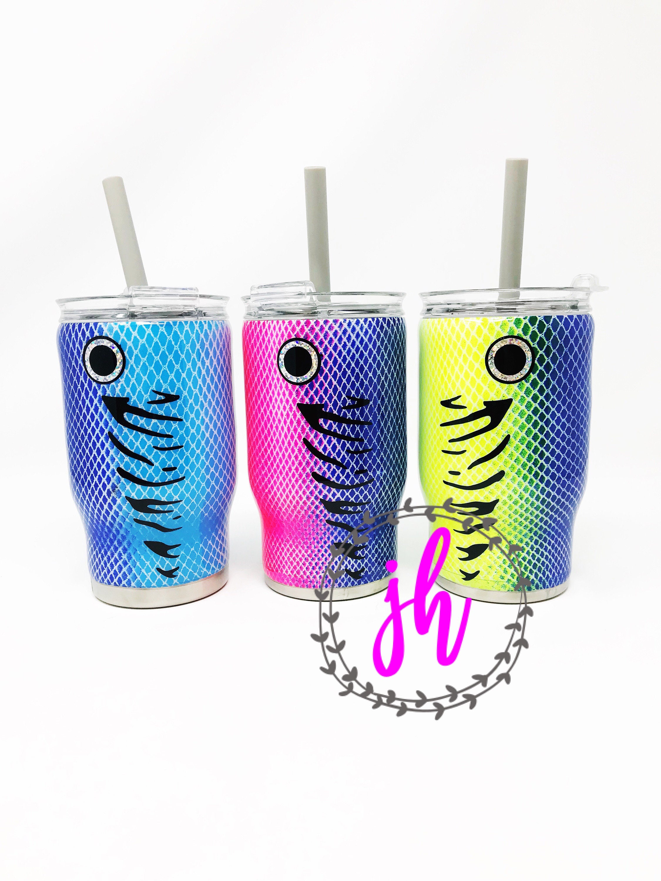Kid Fishing Lure Custom Tumbler/cup - Etsy