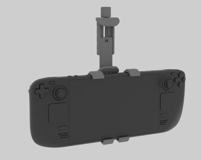 Steam Deck Adjustable & Collapsable Phone Mount Clip - Etsy