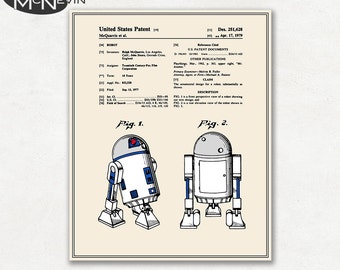 R2d2 blueprint | Etsy