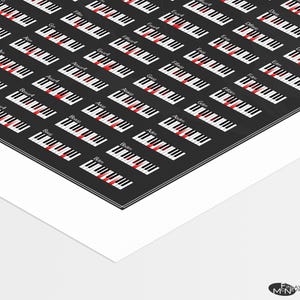 Piano Chord Chart Print - All Keys & Variations, Unframed Giclee Art ...