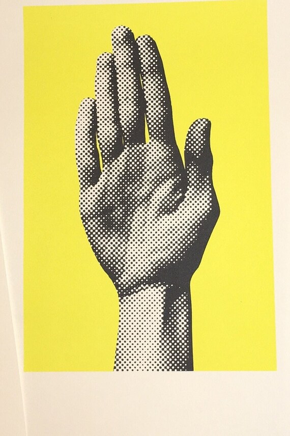 Paper Hand-pulled Silkscreen Print - Etsy