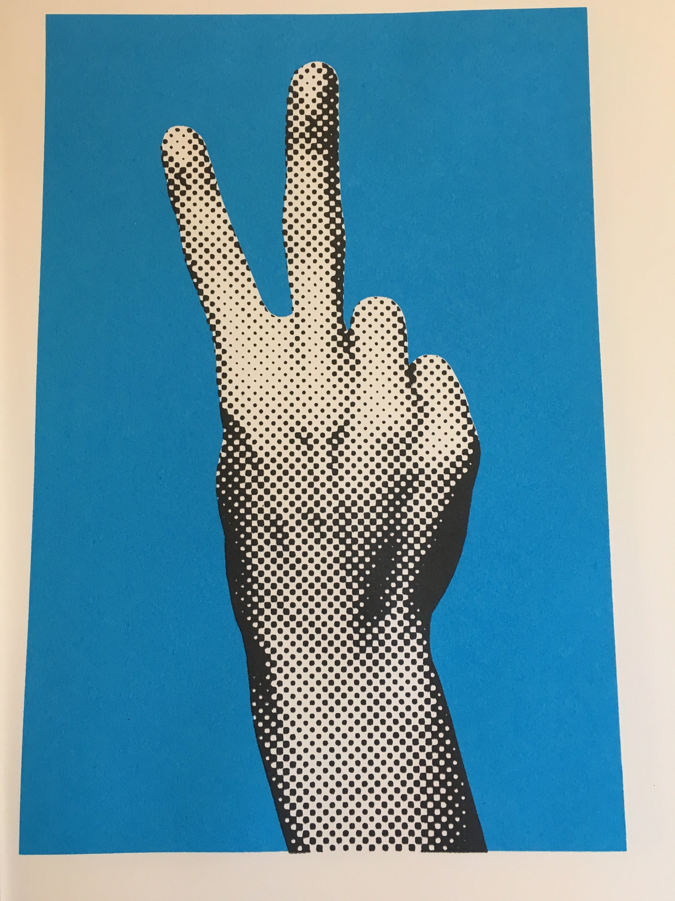 Scissors : Hand-pulled Silkscreen Print - Etsy