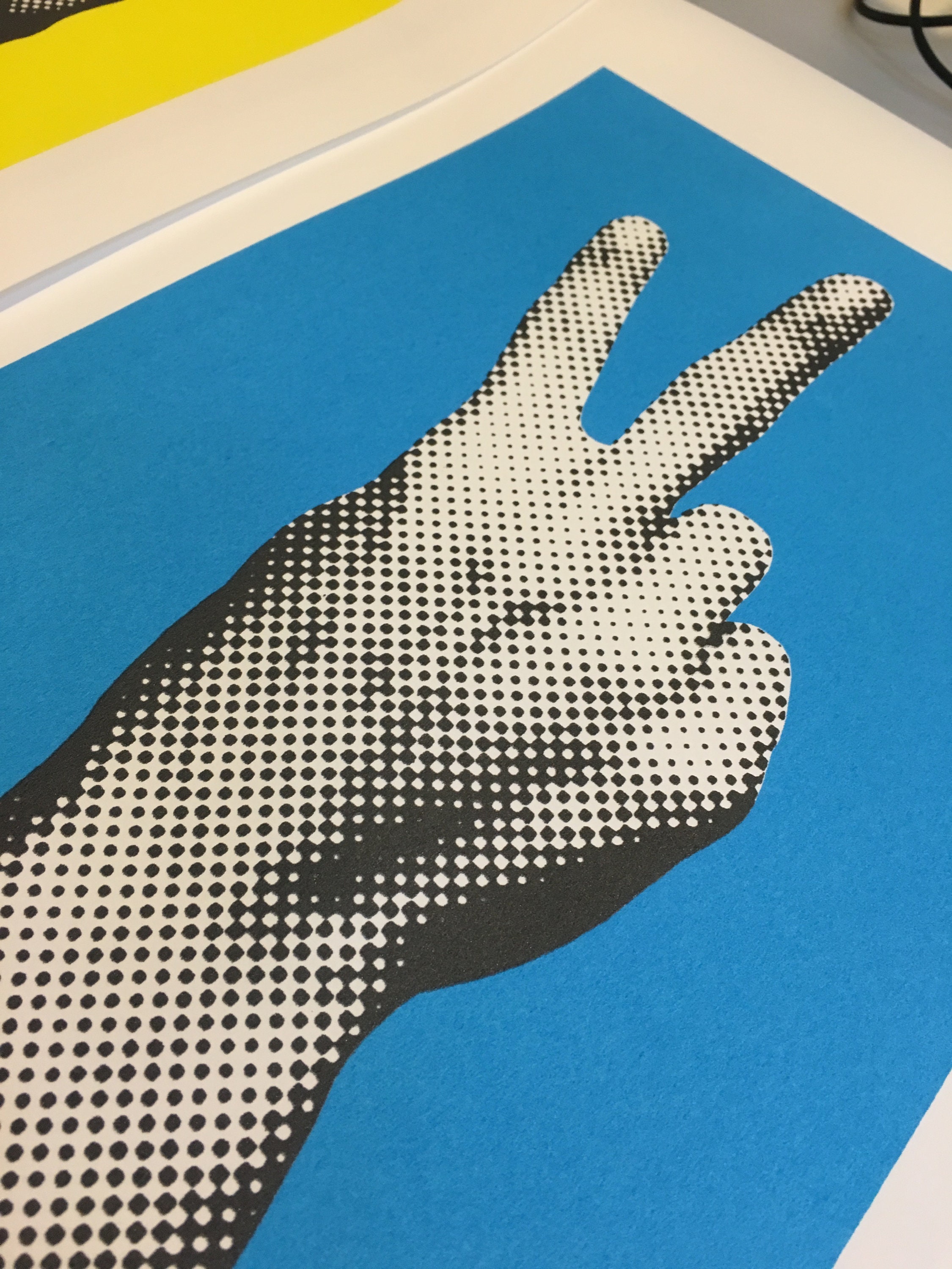 Scissors : Hand-pulled Silkscreen Print - Etsy