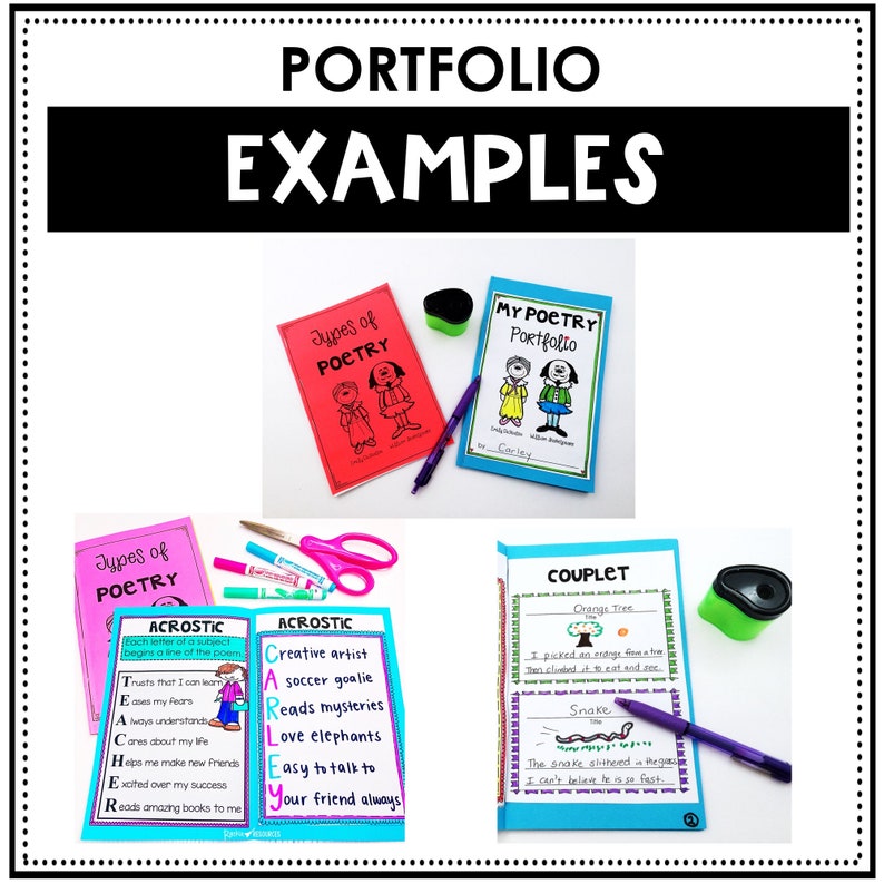 Poetry Booklet, Writing Poetry, Types of Poems - Etsy