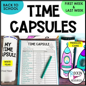 Time Capsule Activity, Back to School Activity, End of Year Activity - Etsy