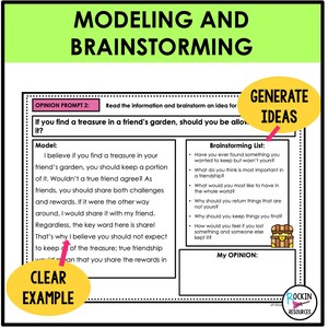 GUIDED WEEKLY PARAGRAPH Writing - Paragraph of the Week - Step-by-step ...