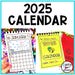 2025 Calendar - Calendar Craft - Fridge Calendar - Desk Calendar - Etsy