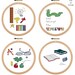 Back to School Cross Stitch Patterns / School Motifs / Counted Cross ...