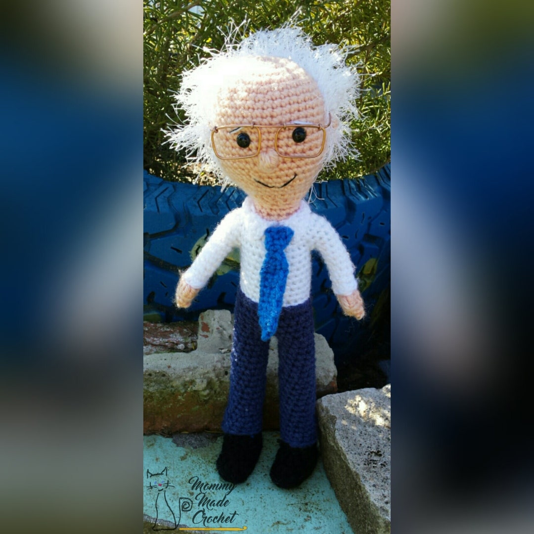 Bernie Bernie Sanders Doll crochet Pattern - Etsy UK
