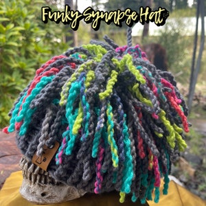 Funky Synapse Hat Crochet Pattern - Etsy