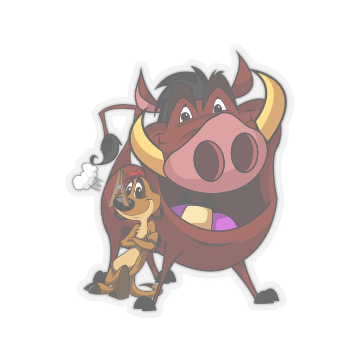 Timon and Pumba Stickers - Etsy
