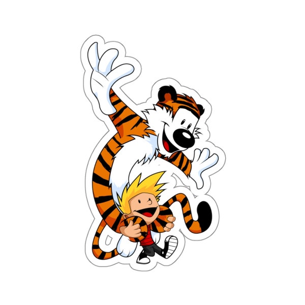 Calvin & Hobbes Stickers - Etsy