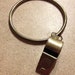 Vintage Brass Whistle Key Ring - Etsy