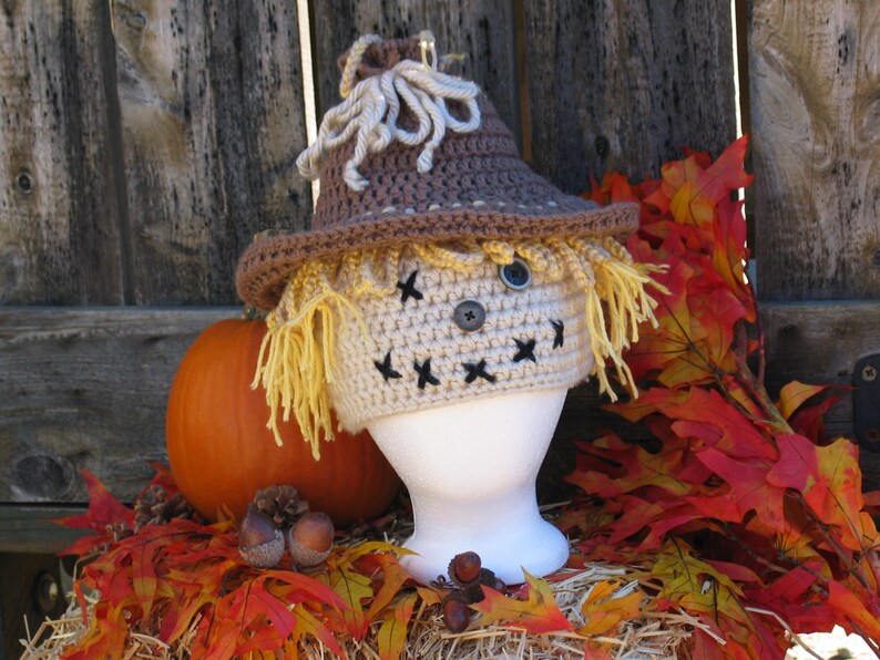 Hat, Toy, Decoration. Stitches the Scarecrow is a Versatile Crochet ...
