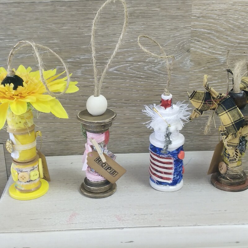 Spool Ornaments - Etsy