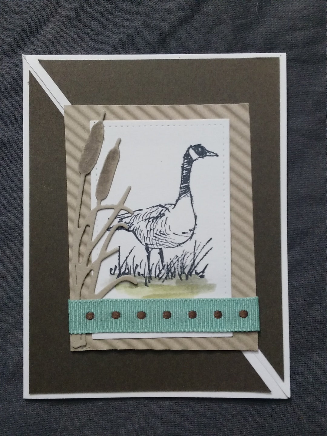 Canadian Goose Card Goose Card - Etsy
