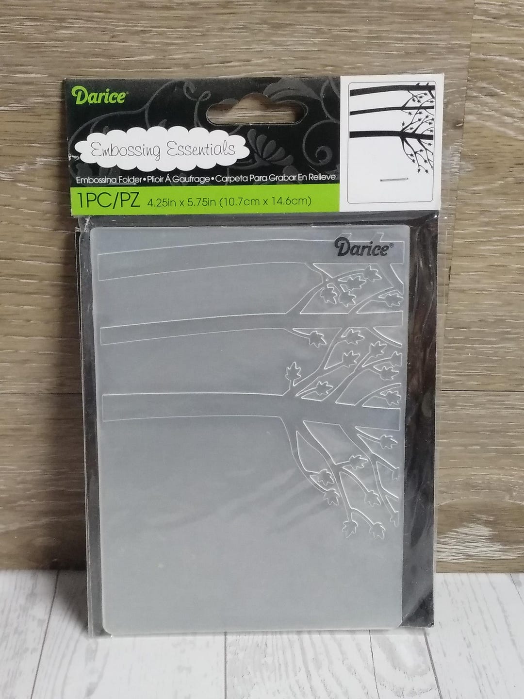 Tree Trunks Darice Embossing Folder - Etsy